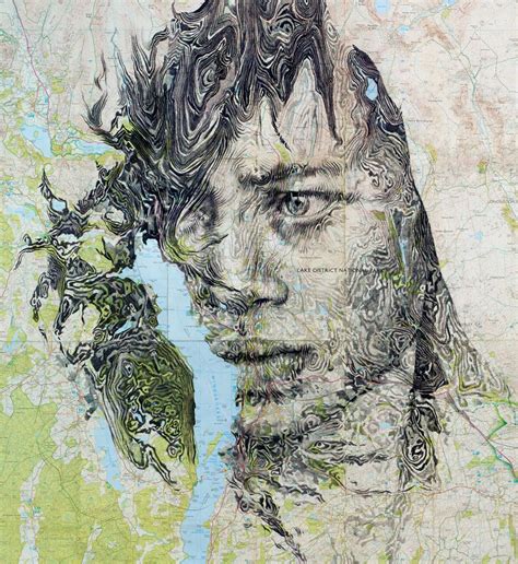 Map Portraits By Ed Fairburn Ignant