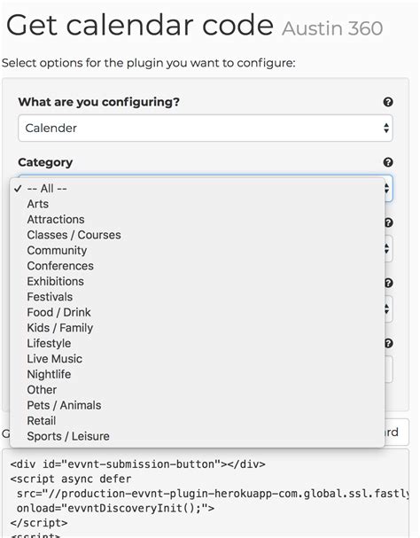 Get Code Adding Calendars To Your Site Partners