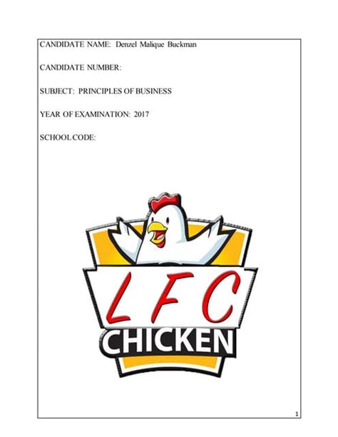 Cxc Pob Sba Template With Mark Scheme Pdf Business Administration