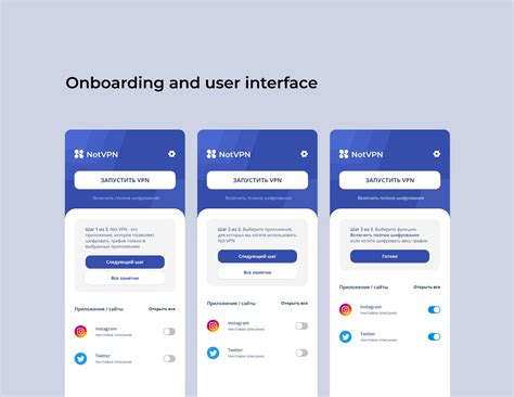 Vpn App Ui On Behance