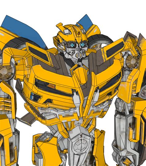 Bumblebee Transformers Movie Cosplay Full Foam Pepakura File Templates Heroesworkshop