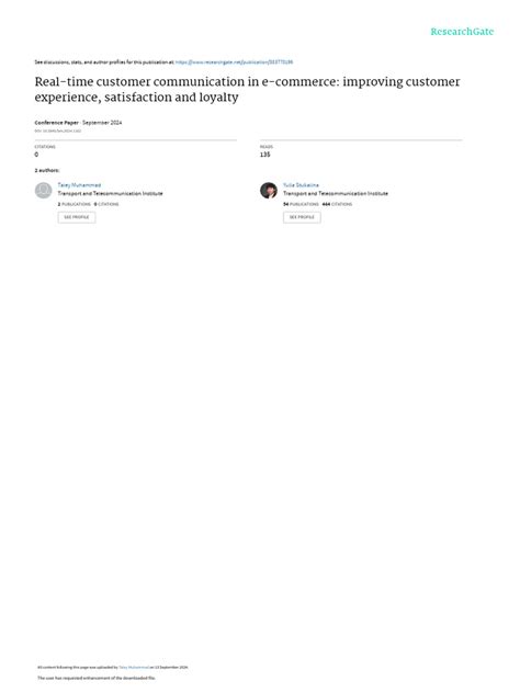 Real Time Customer Communication In E Commerce Improving Customer Experience Satisfaction And