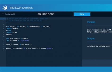 New Apple Swift Open Source Language Available To Try Via Ibms Online