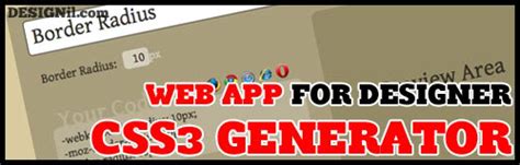 Free Tool Css3 Generator ตัวช่วยสร้างโค้ด Css3 แบบรวดเร็ว Designil