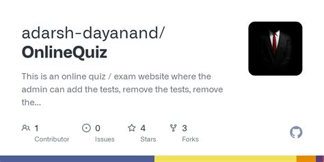Github Adarsh Dayanandonlinequiz This Is An Online Quiz Exam Website Where The Admin Can