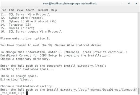 sql server odbc driver for linux tutorial