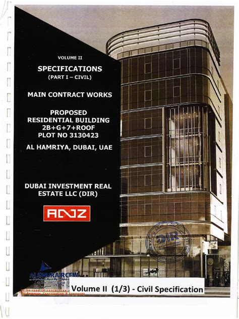 Architectural Specification Pdf