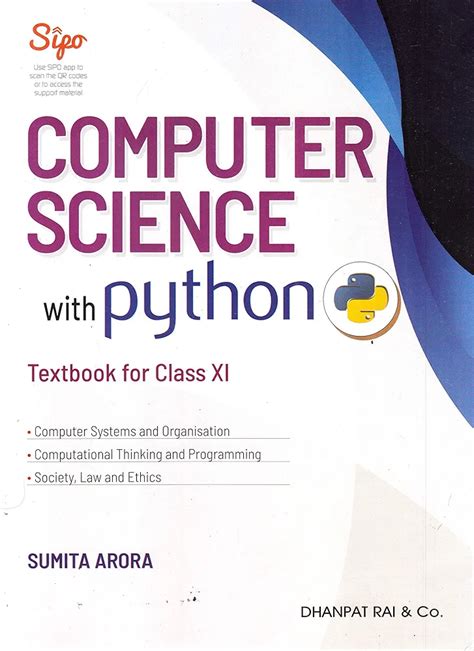 Computer Science With Python Class 11 By Sumita Arora Second Hand