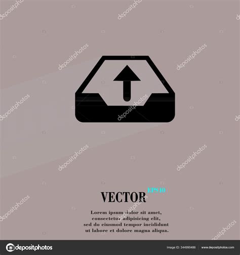 Backup Symbol Flat Modern Web Design Long Shadow Space Your Stock
