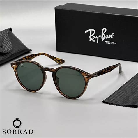 عینک اسپرت ری بن فریم کائوچو عدسی پلی کربنات همراه با جعبه اصلی