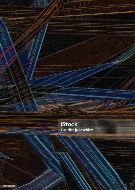 배경에 파란색과 흰색 줄무늬 패턴이 있는 추상적인 꽃입니다 디자인을 위한 역동적이고 다채로운 표현 그라데이션에 대한 스톡 벡터 아트 및 기타 이미지 Istock