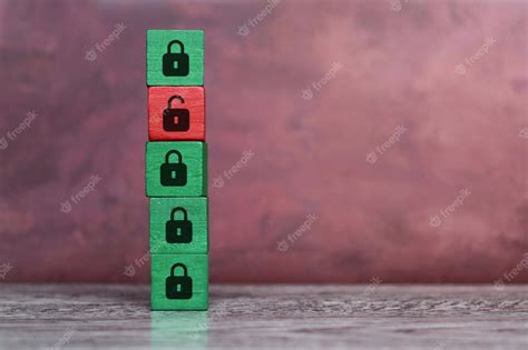 Premium Photo Padlock Icon Lock And Unlock Security Breach Hacker