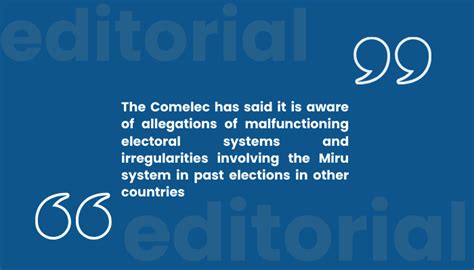 Is The New Automated Voting System Better Manila Standard