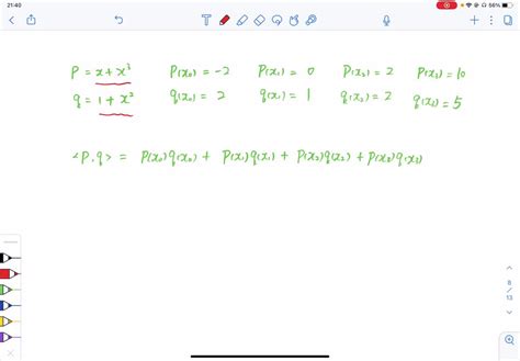 Solved A Sequence Of Sample Points Is Given Use The Evaluation Inner