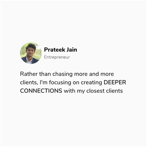 Prateek Jain On Linkedin Focusing On Creating Deeper Connections With
