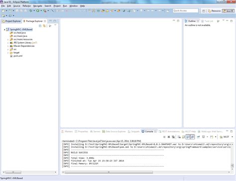 Creating Maven Based Project For Spring Mvc Web Application In Eclipse Kepler Ide