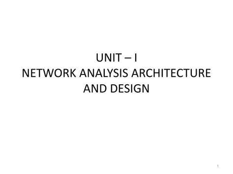 Ppt Network Design Fundamentals For Effective Network Architecture