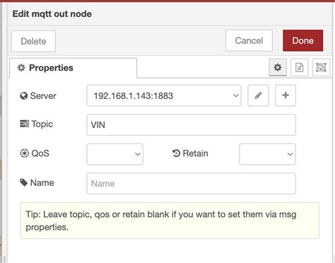 setting up mqtt communication