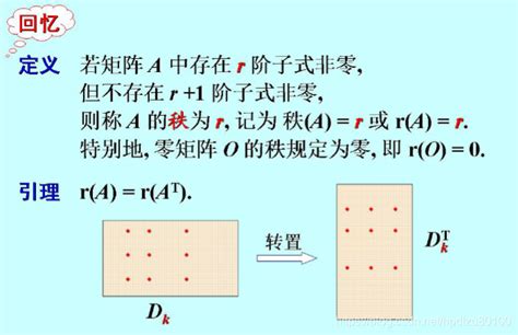 线性代数学习笔记——第二十一讲——矩阵秩的等式 转置之后秩不变在哪一章 csdn博客