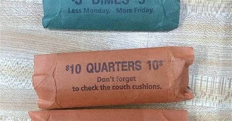 The Messages On The Coin Roll Papers At My Work Imgur