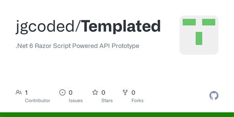 Github Jgcoded Templated Net Razor Script Powered Api Prototype
