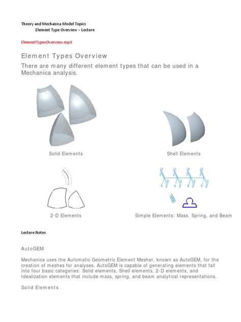 Pdf 18 Element Types Overview Dokumentips