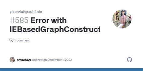 Error With IEBasedGraphConstruction Topology Issue Graph Ai Graph Nlp GitHub
