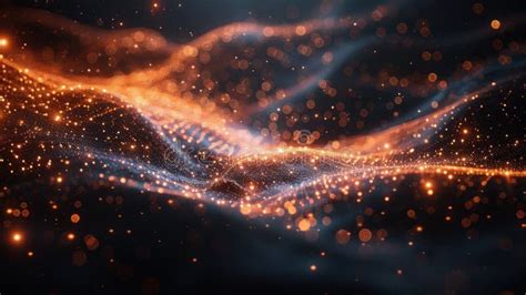 Abstract Light Waves Are Dynamic Vibrant And Colorful Creating A