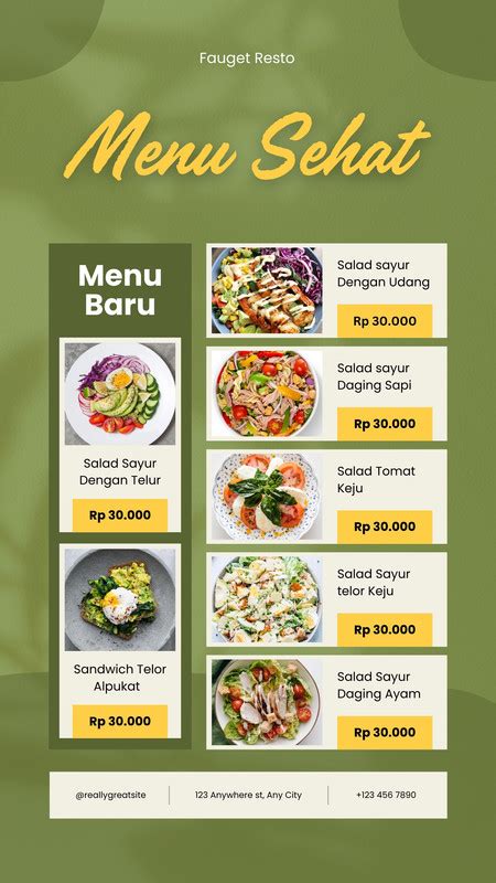 Halaman 3 Gratis Desain Contoh Daftar Online Canva