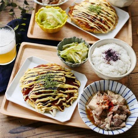 お好み焼きの種類で合わせたい献立5選。主菜・副菜・汁物 Macaroni