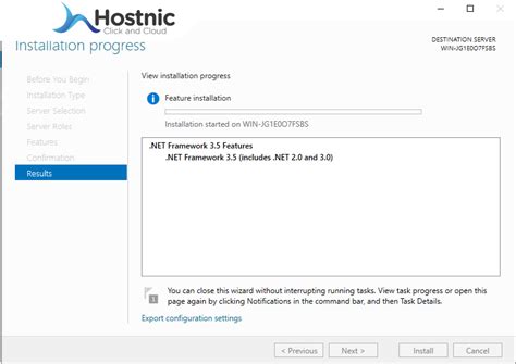 Install Netframework Pada Windows Server 2019 Hostnicid