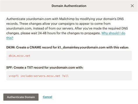 How To Set Up Spf And Dkim For Mailchimp Easy Cloud