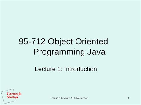 ppt 95 712 object oriented programming java dokumen tips