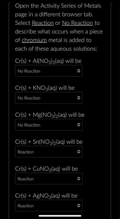 Solved Question 4 1 Pts Given This Unbalanced Reaction