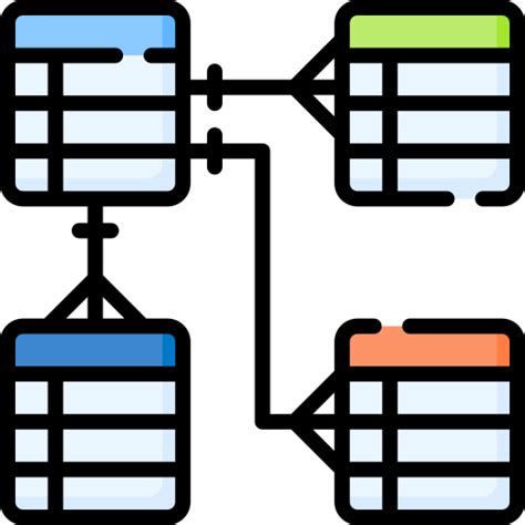 Data Model Free Networking Icons