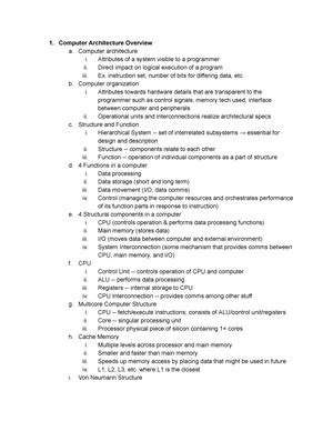 360 Final Study Guide Multiple Choice Pipelining Speeds Up Execution By Having Diff Inst In