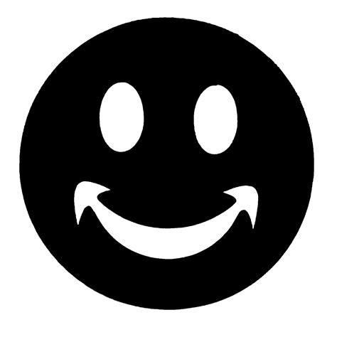 Smiley Face Adhesive Stencil Costume And Make Up Shop