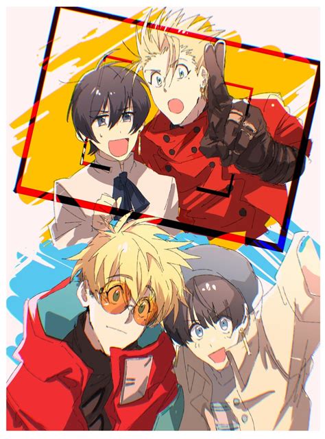 Vash The Stampede And Meryl Stryfe Trigun And More Drawn By Decided Danbooru