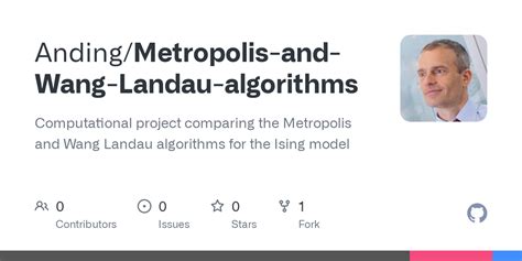 Github Andingmetropolis And Wang Landau Algorithms Computational