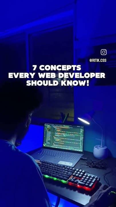 7 Concepts Every Web Developer Should Know Youtubeshorts Webdevelopment Shorts Viral Youtube