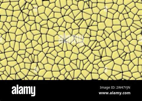 Mosaic Abstract Animation Video Background Computer Render In Brown