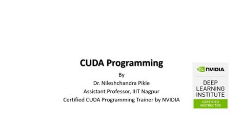 Cuda Gpu Computing Training Programming Nvidia Cudaprogramming Parallelcomputing Cuda