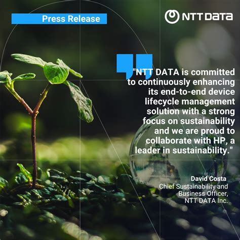 Ntt Data Business Solutions On Linkedin Sustainability