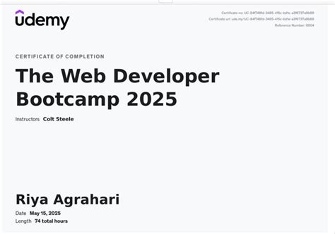 webdevelopment fullstackdeveloper udemy codingjourney react