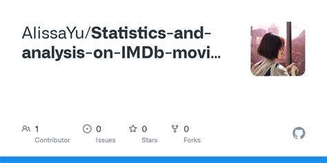 Statistics and analysis on IMDb movie datasets 电影数据分析 pdf at main