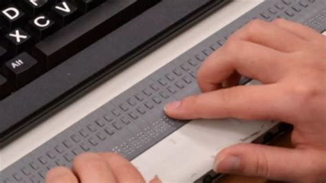 Computadoras Con Sistema Braille Accesibilidad Para Discapacidad Visual Servernet