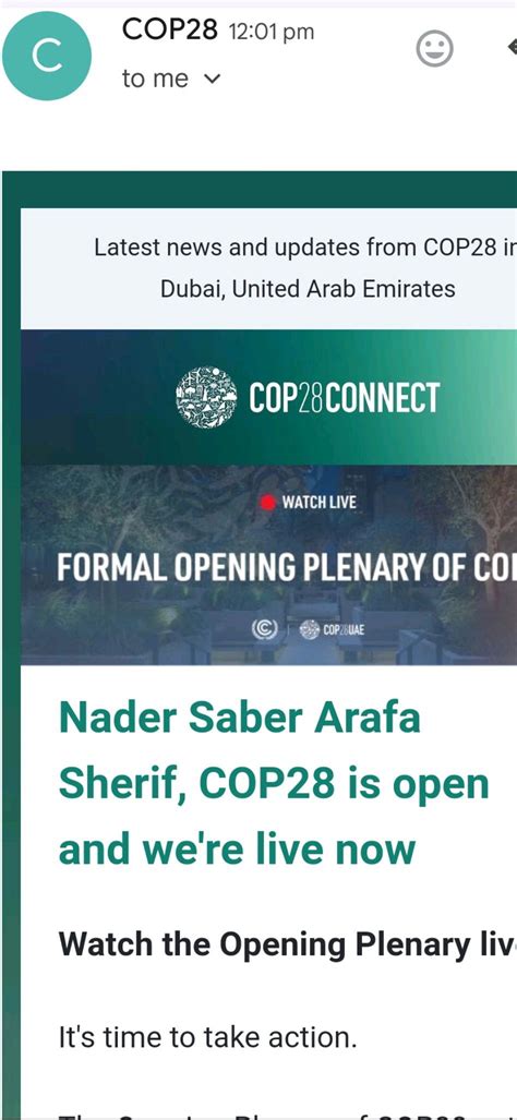 Nader Sherif On Linkedin Cop28uae