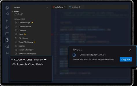 Gitlens Cloud Patches