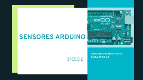 Sensores Ardiuno