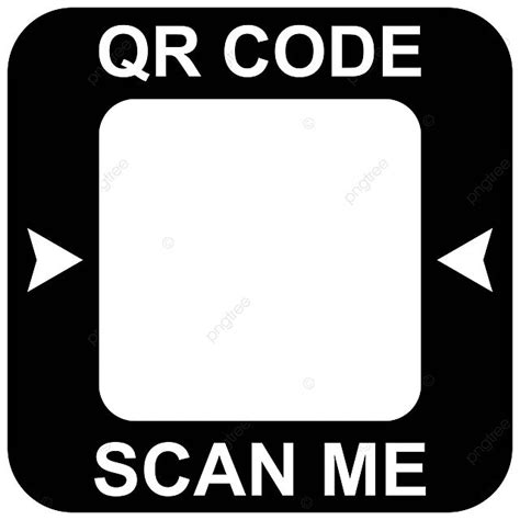 Qr Code Scanner Mockup With Arrow Logo Scan Me Now Vector Smartphone Me Code PNG And Vector
